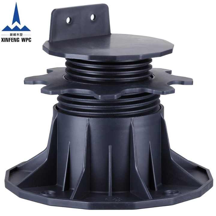 Adjustable Height Leveling Deck Pedestal Plastic Floor Support Pedestal ...