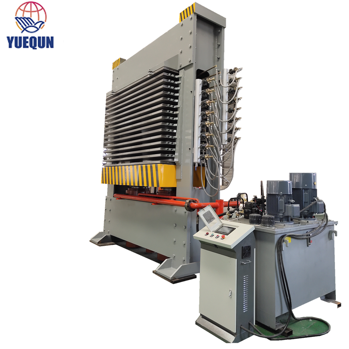 Veneer Laminating Hot Press Machine For Plywood Production & Thermal ...