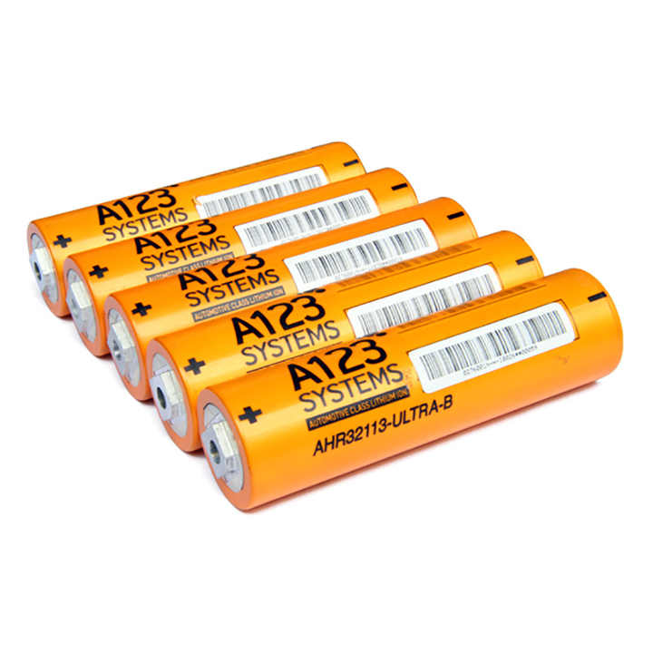 60C High Power Rechargeable Lifepo4 Lithium Ion Cell 3.3V 4.4Ah A123 ...