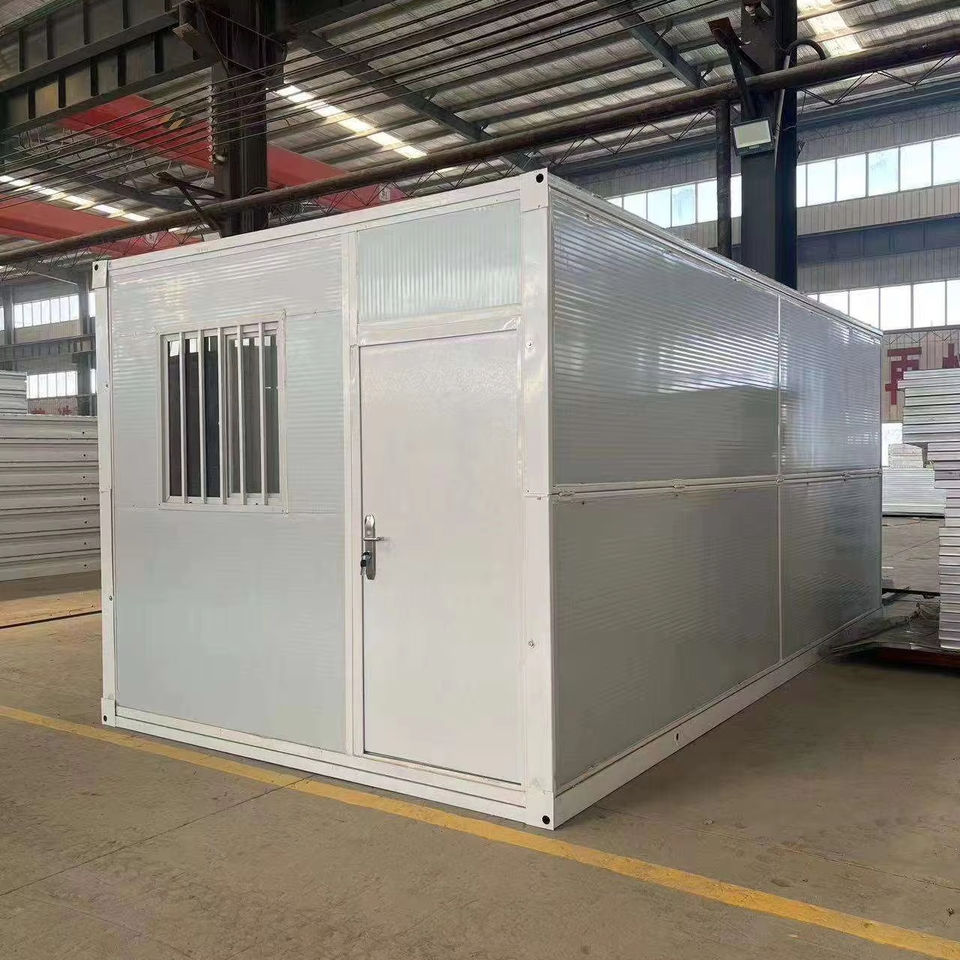 20ft Self-Folding Mobile Portable Caravan Container House Prefabricated ...