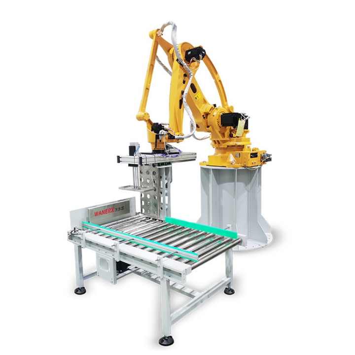 Automated Textiles Palletizing Solution High-Speed Electric Robot ...