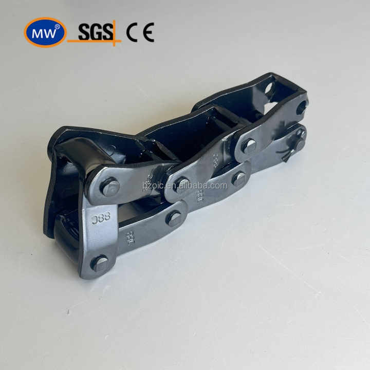Special Purpose 88C Welded Link Transmission Chains Drop Forged Steel ...