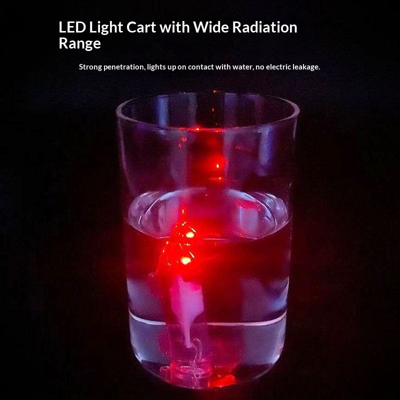 Five-Color Bullet-Shaped Underwater Pressure-Resistant Flashing Fish ...