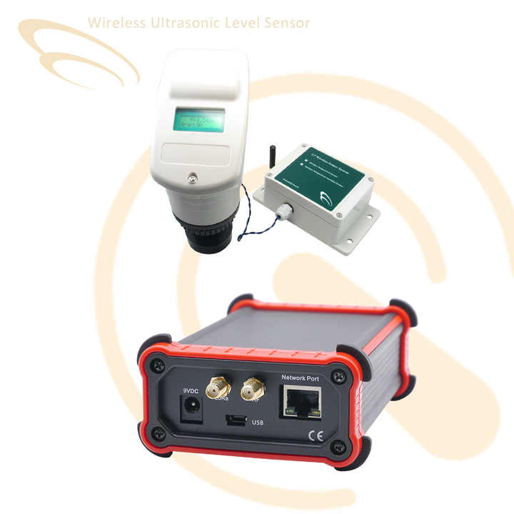 Wireless Ultrasonic Level Sensor Water Level Sensor and Monitoring ...