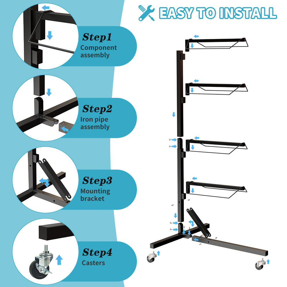 Heavy Duty Plastic Horse with Wheels | Durable Garden Cart