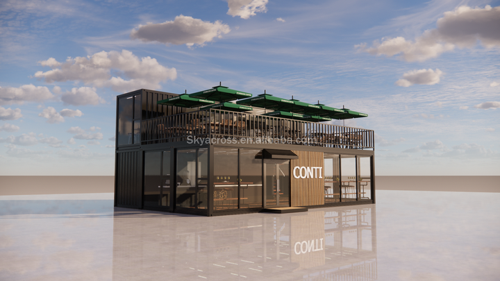 Modular Shipping Container Restaurant - 40ft Container