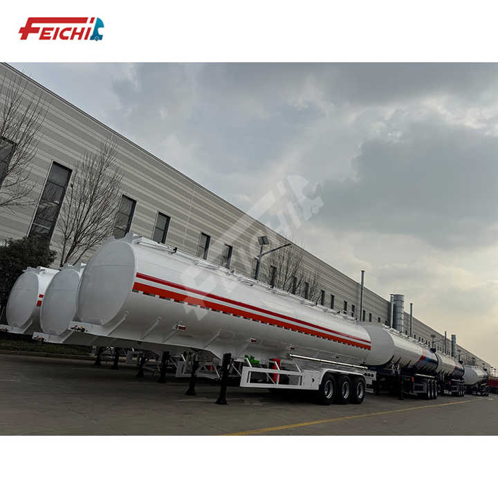 FeiChi 40,000 Liter 45000 Liter 3 Axle Semi-trailer Gasoline Truck ...