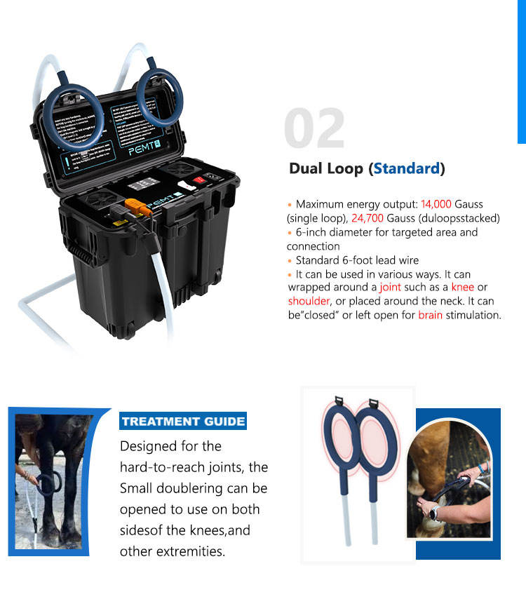 New Upgrade Physio Magneto PEMF Therapy Machine PEMT LOOP Pro Max Pain ...