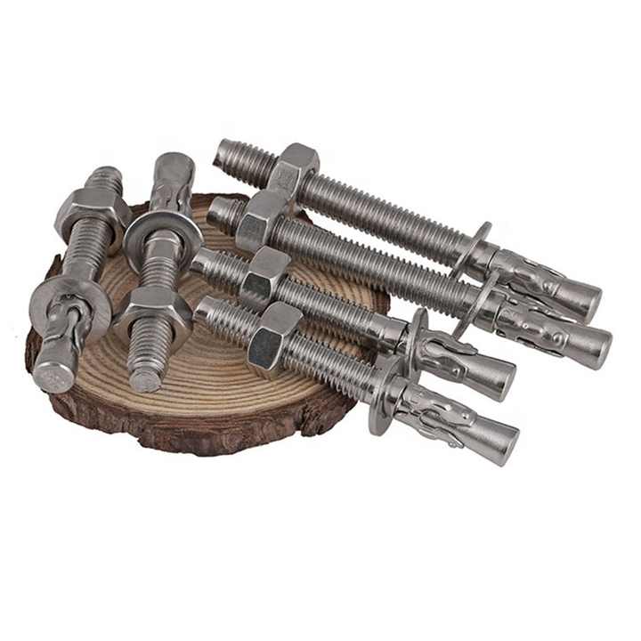 M6 to M30 Stainless Steel Wedge Anchor Bolts - Customized Service