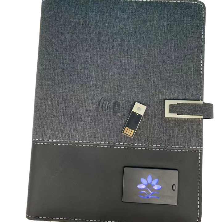 Custom A5 Digital Charging Power Bank Planner Diary Notebook