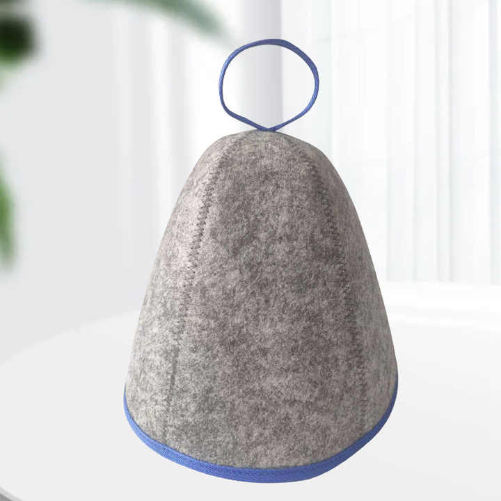 Custom Wool Wholesale Handmade Hat for Man Sauna Felt Sauna Bucket Hat ...