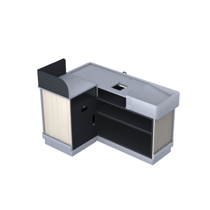 Customized Cash Checkout Table Counter Cashier Table Adjustable Normal ...