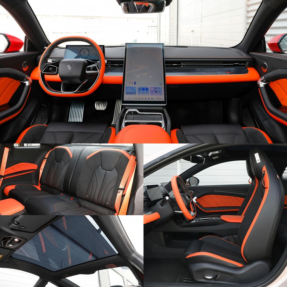 Nezha GT High Performance 4-Seat Electric GT Car , the Pure Electric ...
