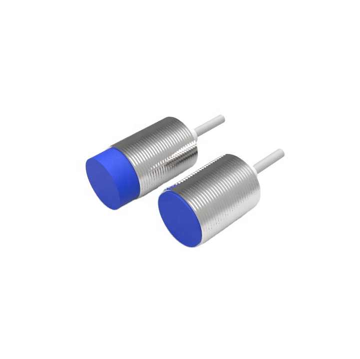 AUZ Cylindrical Capacitive Proximity Sensor with Non-Flush/Flush Mounting, NPN/PNP Outputs, M30 ...