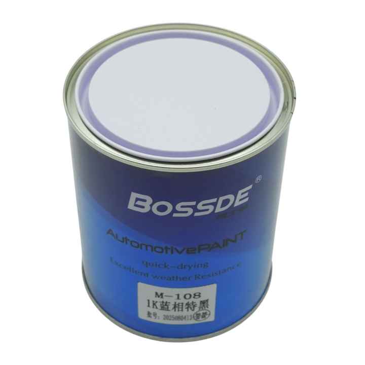 Gate High Quality 1K Blue Shade Jet Black Liquid Coating Automotive ...