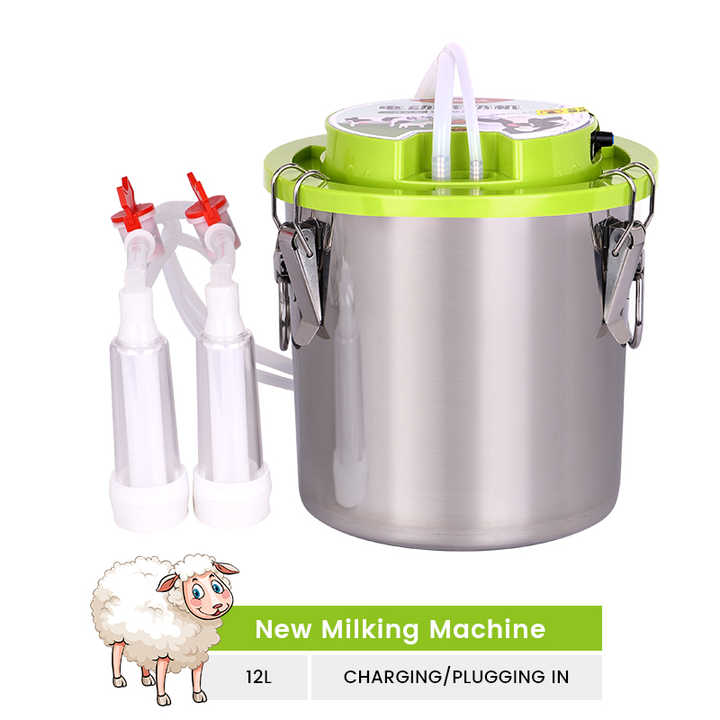 12L Rechargeable Cow and Sheep Milking Machine - Efficient & Durable