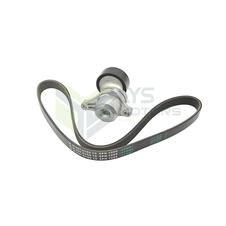Timing Belt Kit V-ribbed Belt Tensioner For Peugeot 307 308 408 1.6 Kfw ...