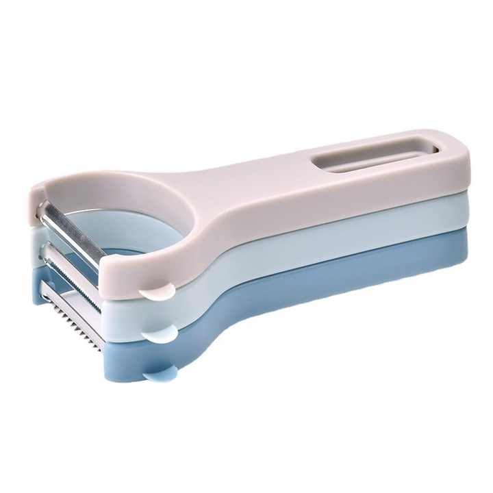Multifunctional Peeler Multi-color Kitchen 3-in-1 Peeler Knife Peeler ...