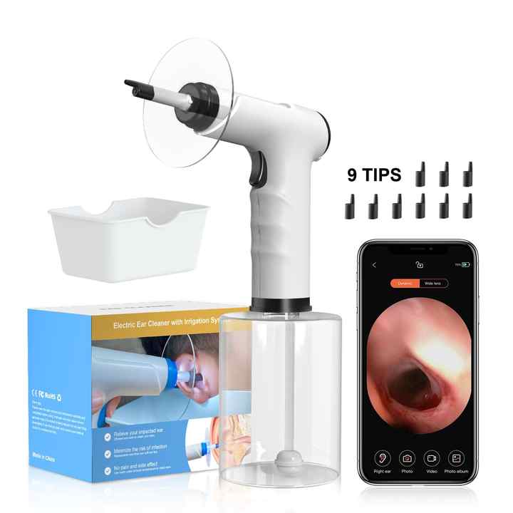 2MP Camera 500ML Otitis Media Infection Cleaning Irrigation Machine ...
