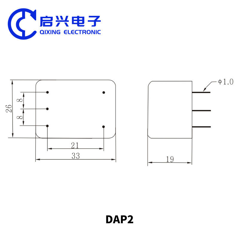 DAP2 Power Supply Filter - EMI/EMC PCB Mounting Solution