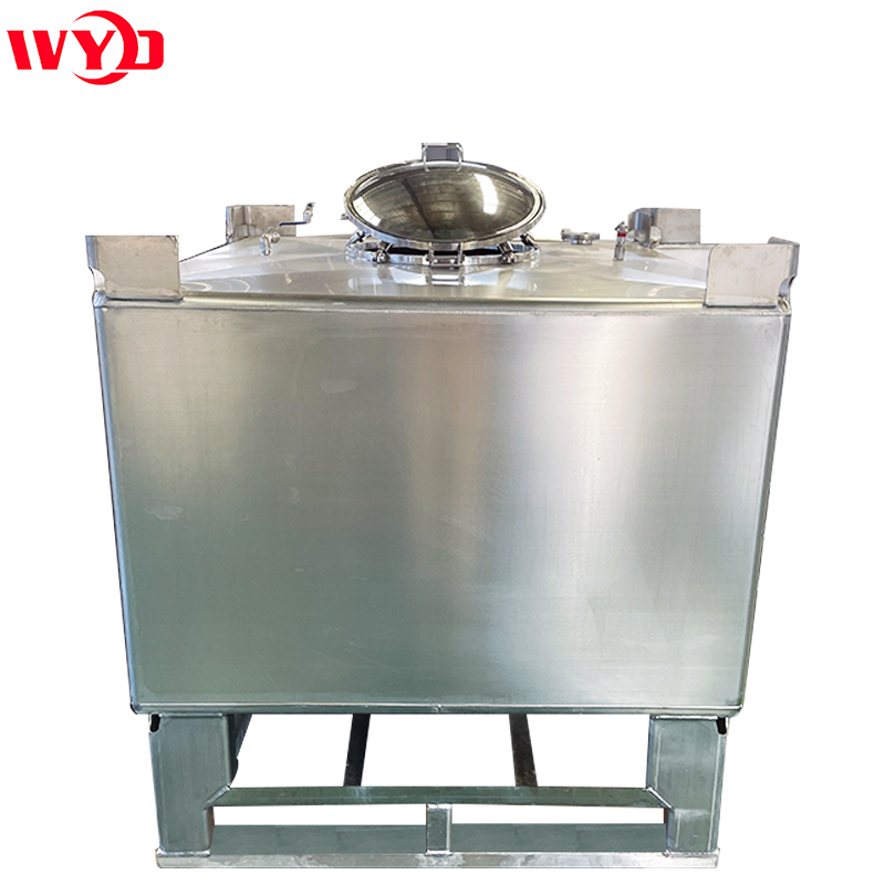 Verified Supplier 1000 L Container Stainless Steel Construction ...