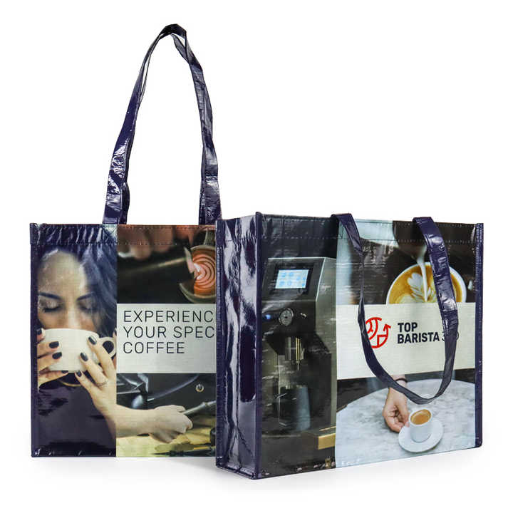 Customized Eco-Friendly RPET Non-Woven Shopping Tote Bag Foldable ...