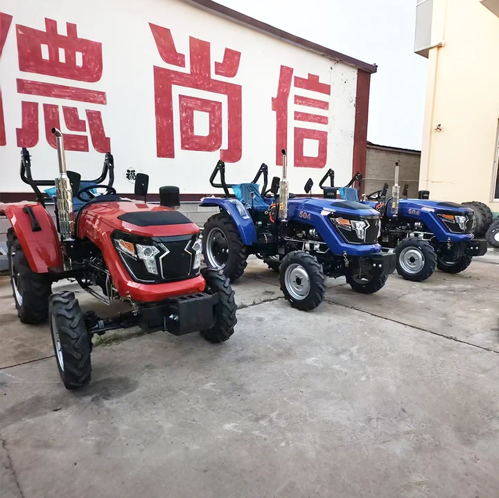High Quality Small Tractor 50 HP Diesel Rice Field Farm Tractors ...