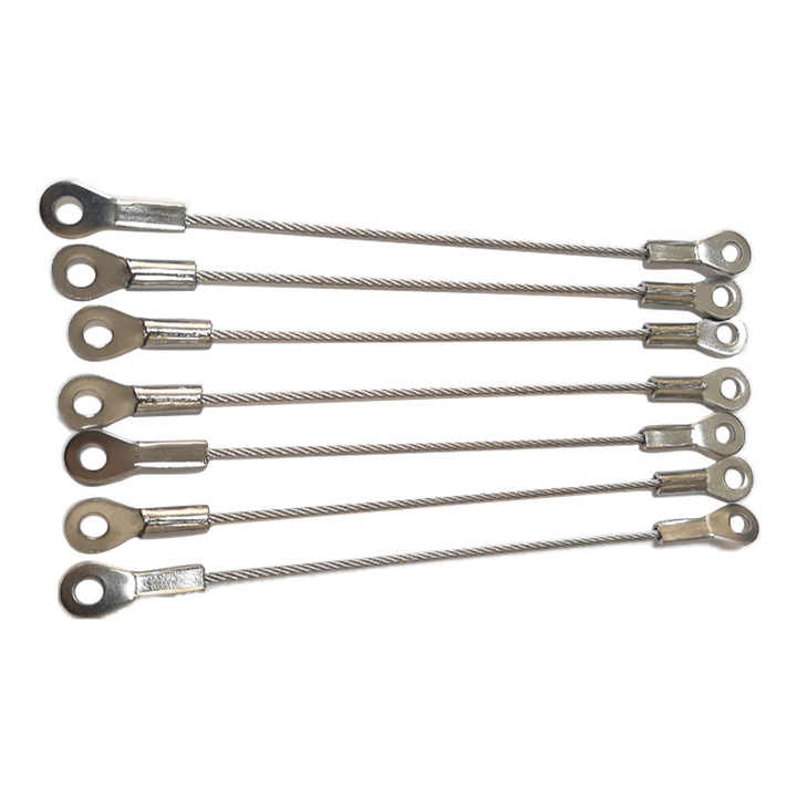 Stainless Steel Looping Wire Safety Hanging Kit for Lamp