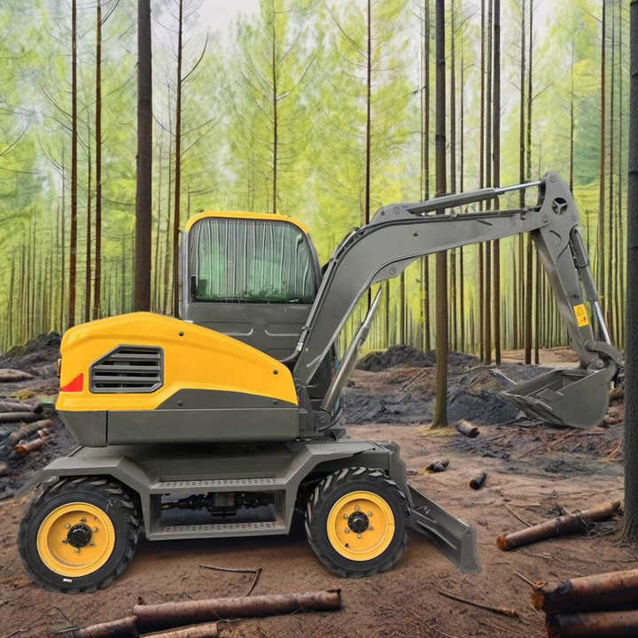 Yanmar Mini 4-10 Ton Wheel Excavator with Pump & ODM | Wholesale
