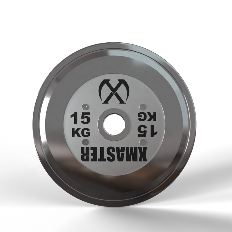 Buy Xmaster Chrome Weight Plates Colored Design & Durable Rubber ...