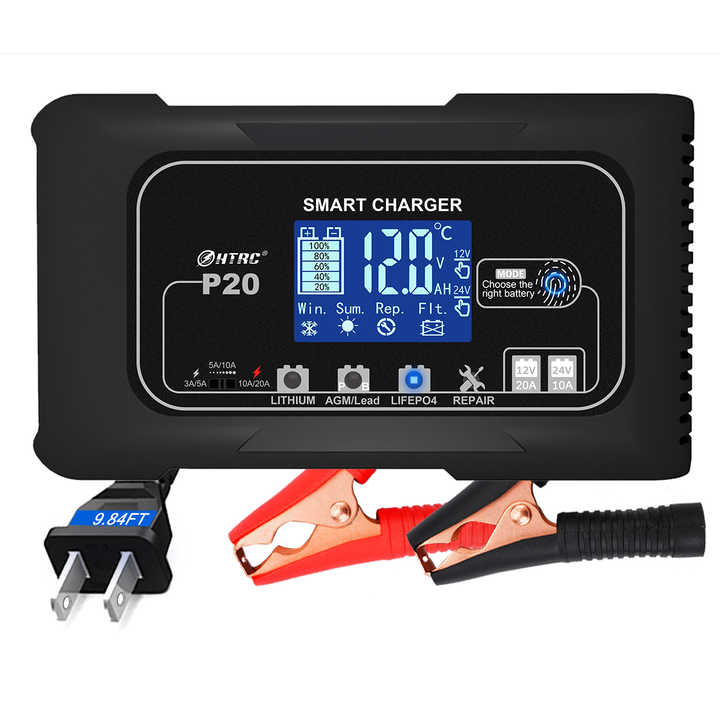 HTRC P20 Battery Charger - Smart, Safe, and Efficient