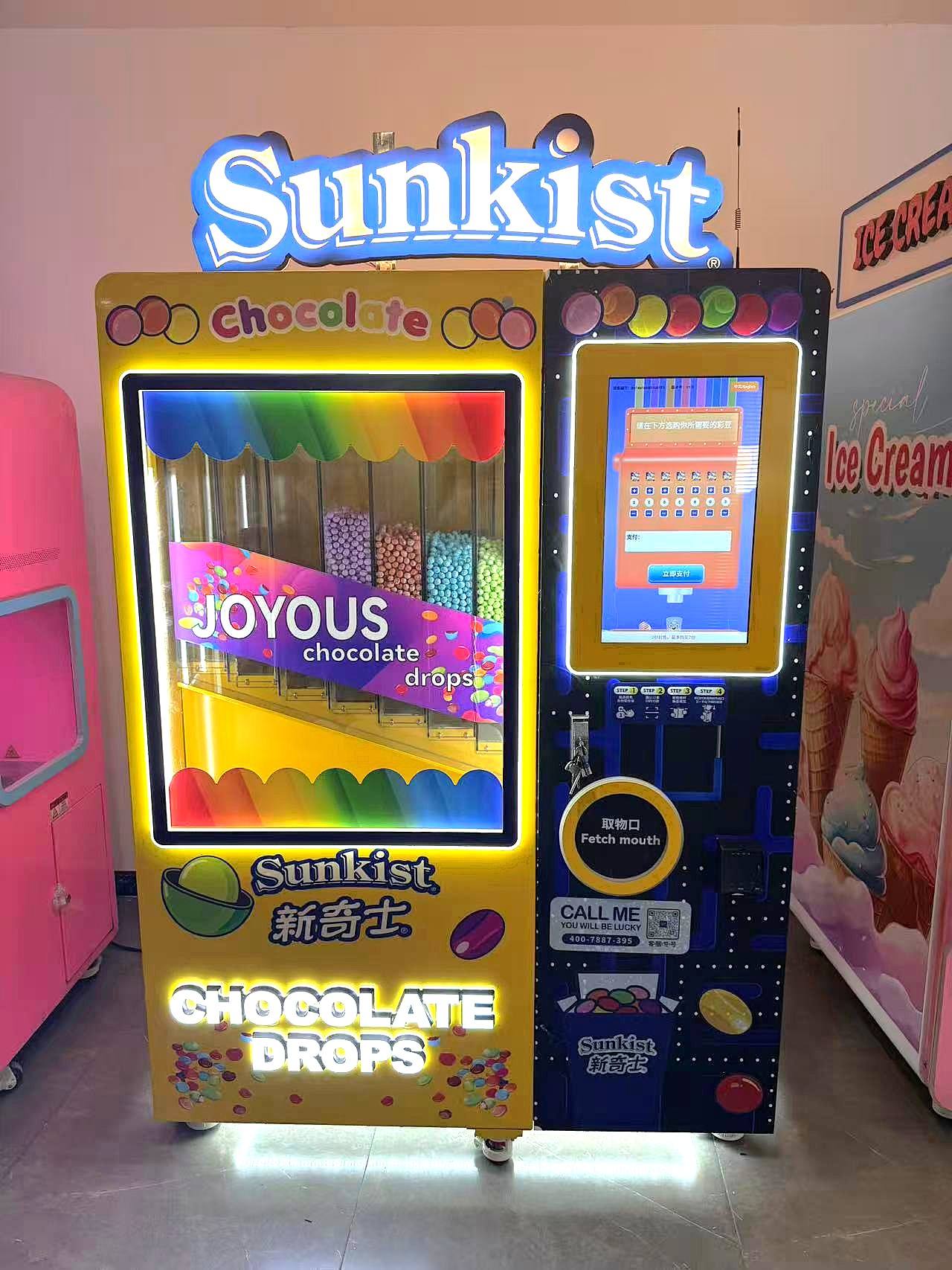 Cheap Snack Small Mechanical Automatic Chocolate Vending Machine