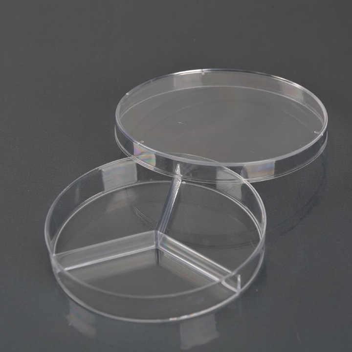 90mm Sterile Disposable Two-Compartment Petri Dish - Kangwei