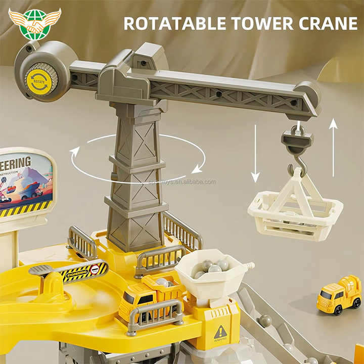 Mini Race Car Adventure Play Set Race Track Slot Toys Electric ...