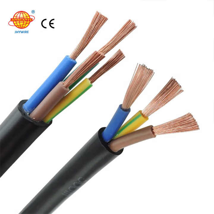 0.5mm2 & 1.5mm2 2.5mm2 PVC Insulated Royal Cord H05VV-F Flexible Power Cable B3g 3 Core Flexible ...