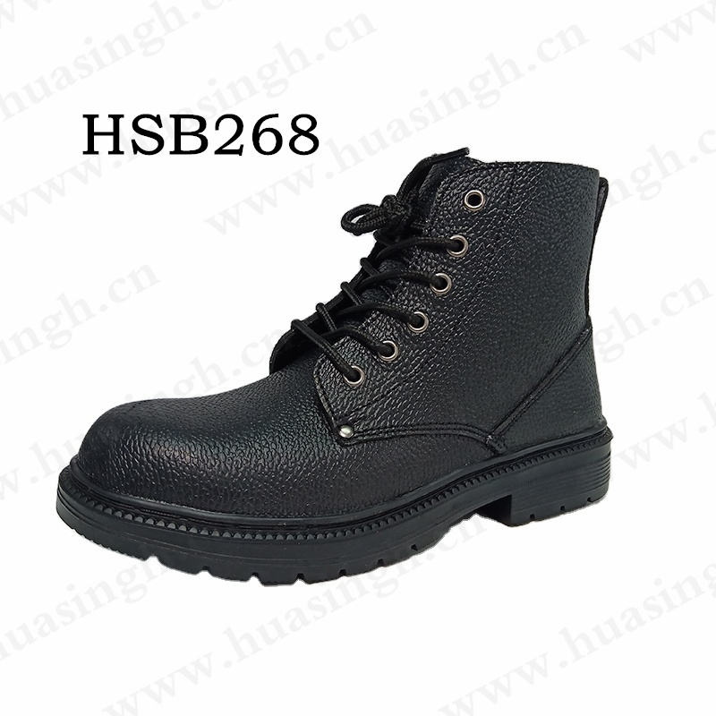 ZYF,Anti-scratch Embossed Leather Safety Shoes with Steel Toe Factory ...