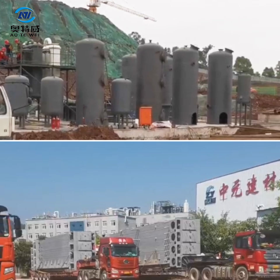 Superior-Output Split System Converting Waste Tire, Oil Sludge ...