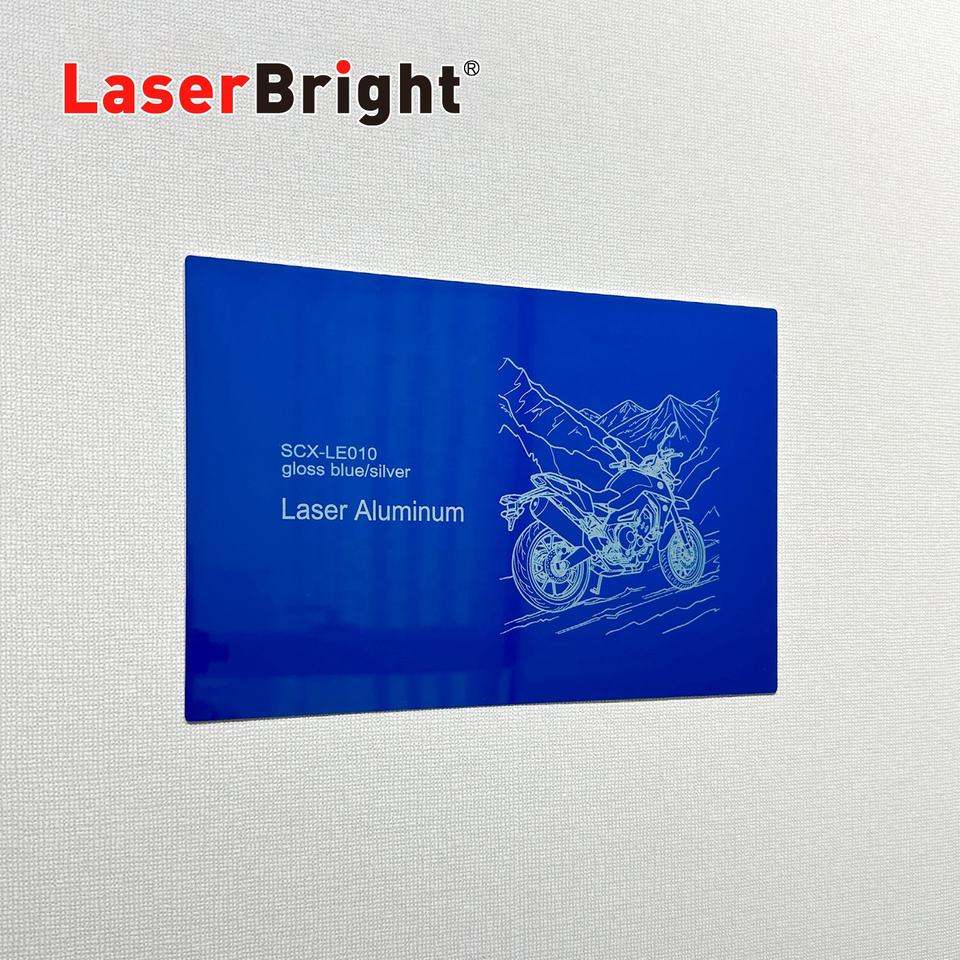 LaserBright Custom Coating Two Layers Double-color Engravable Metal ...