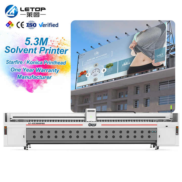 LETOP Factory Flex Banner Large Format Solvent Roll Digital Printing ...