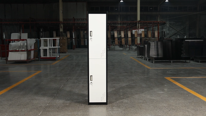 6 Door Metal Student Locker - Durable & Adjustable Storage