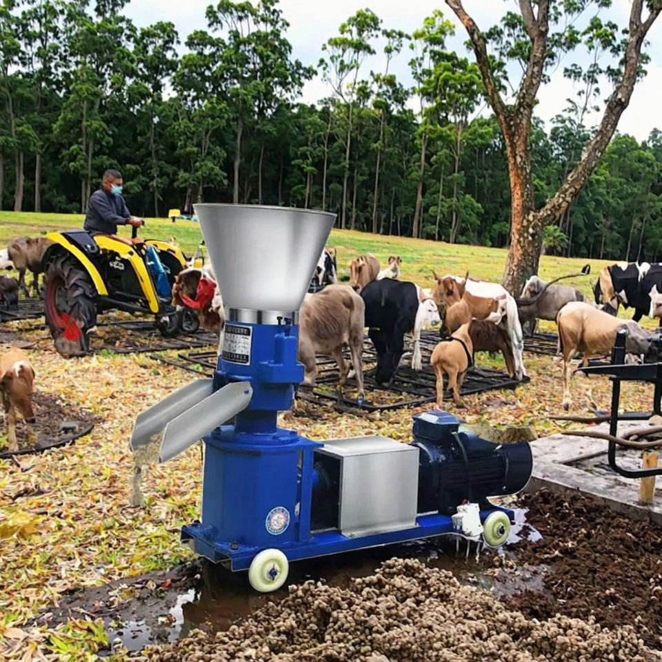 MN Factory Direct Complete Livestock Poultry Feed Processing Machine ...