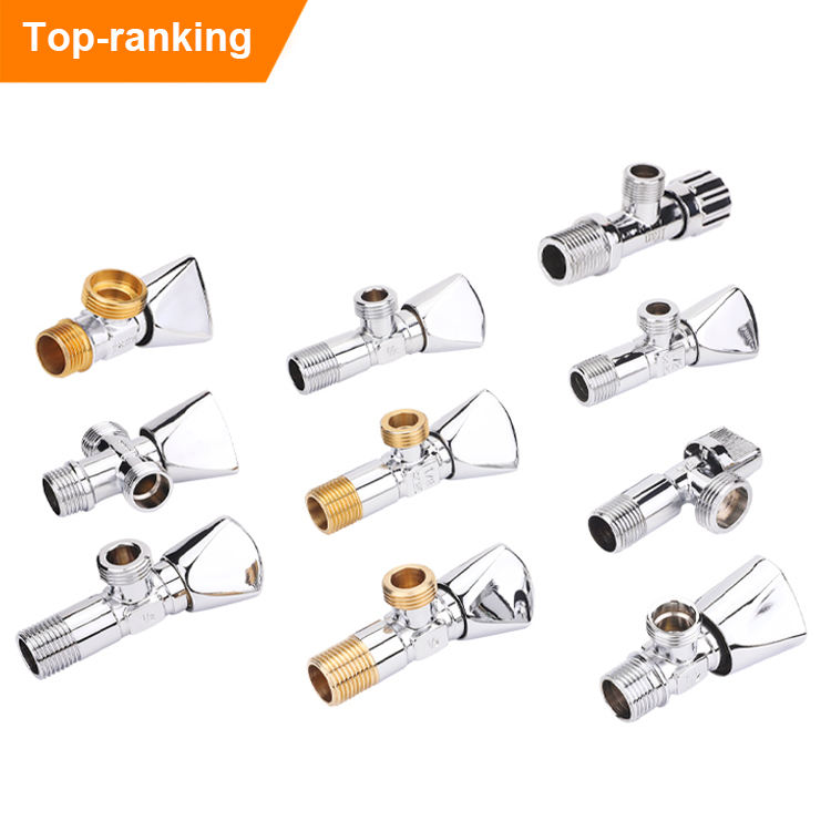 Factory OEM Angle Valve Water Multi Function Bathroom 90 Degree Brass ...