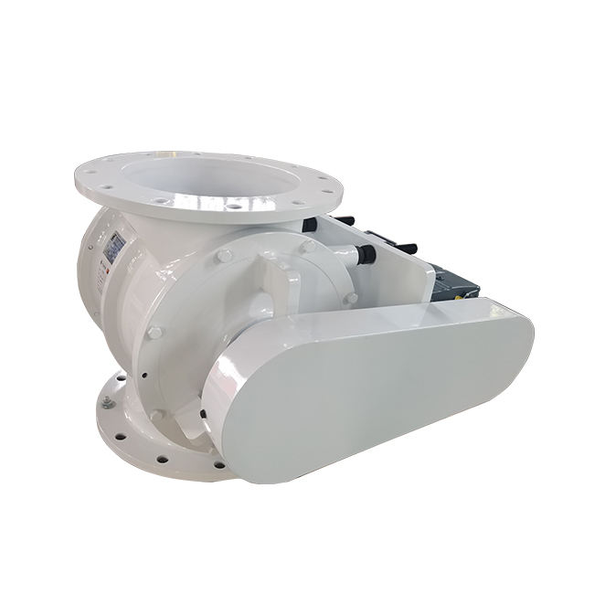 Automatic Rotary Airlock Valve Under Cyclone with Pneumatic Motor ...