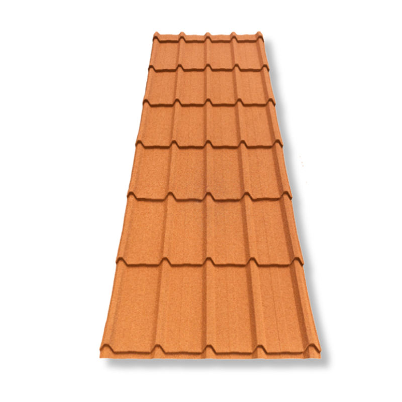 Minimalist Design Long Size Wave Stone Coated Steel Roofing Tiles Eco ...