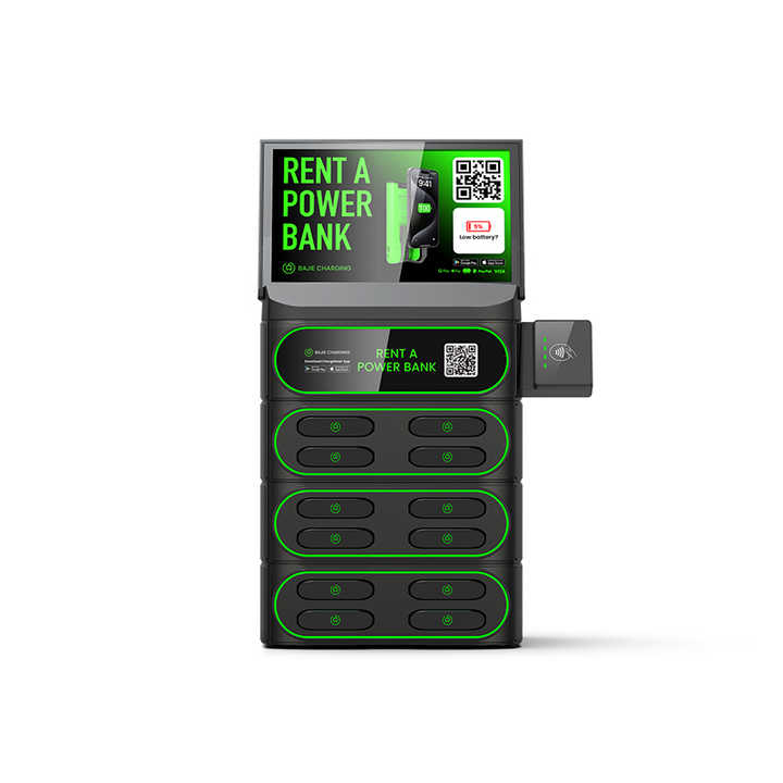 OEM Shared Power Bank Rental Station - 12 Slots & Fast Charging
