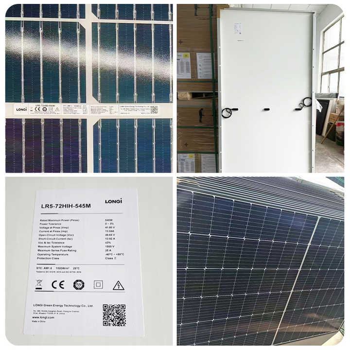 Longi Hi Mo X10 Bifacial Solar Panels - 625W to 645W Power