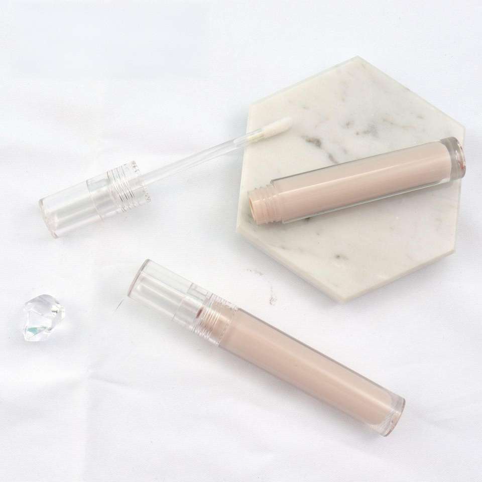 Wholesome 4ml Lip Gloss Tubes Customizable Circular ABS Plastic ...