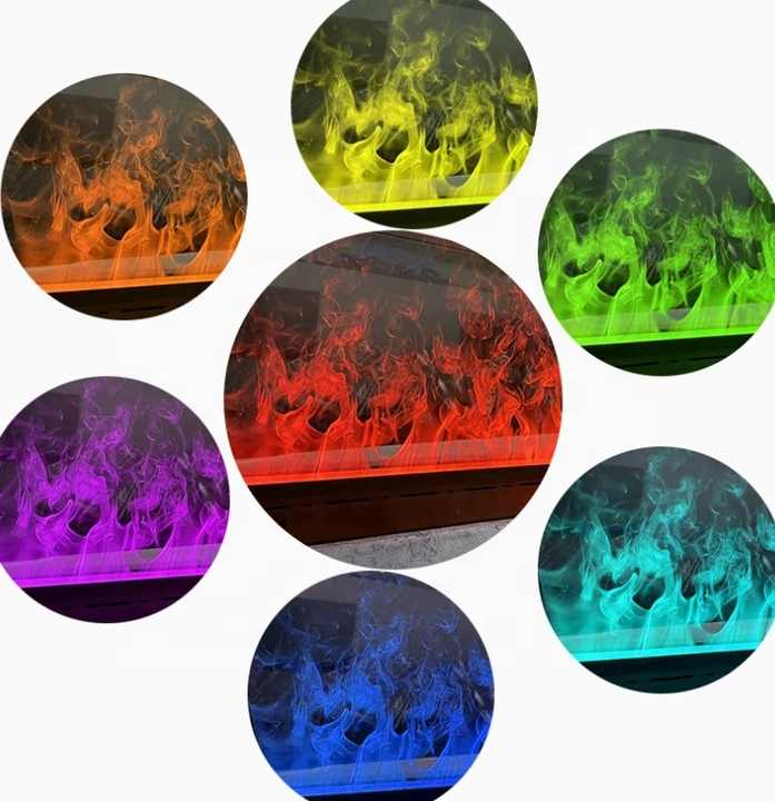 Steam Fireplace Electric Indoor Room Water vapor Fireplace Led Tv Stand ...