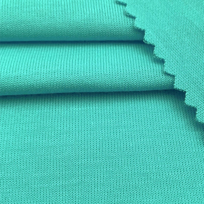 100% Organic China Cotton Rib Style Single Jersey Quilting Mercerize ...
