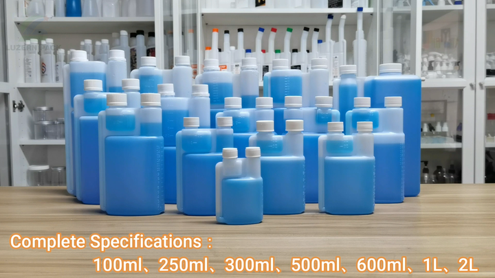 20 Oz HDPE Dual Chamber Bottle for Dosing Whisky or Brandy